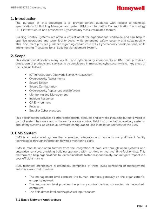 Honeywell Building Solutions, Catalogs, BMS ICT & Cybersecurity ...