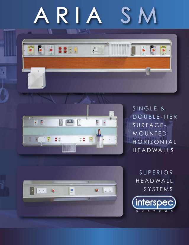 Interspec Systems Ltd., Catalogs, Aria SM | ARCAT