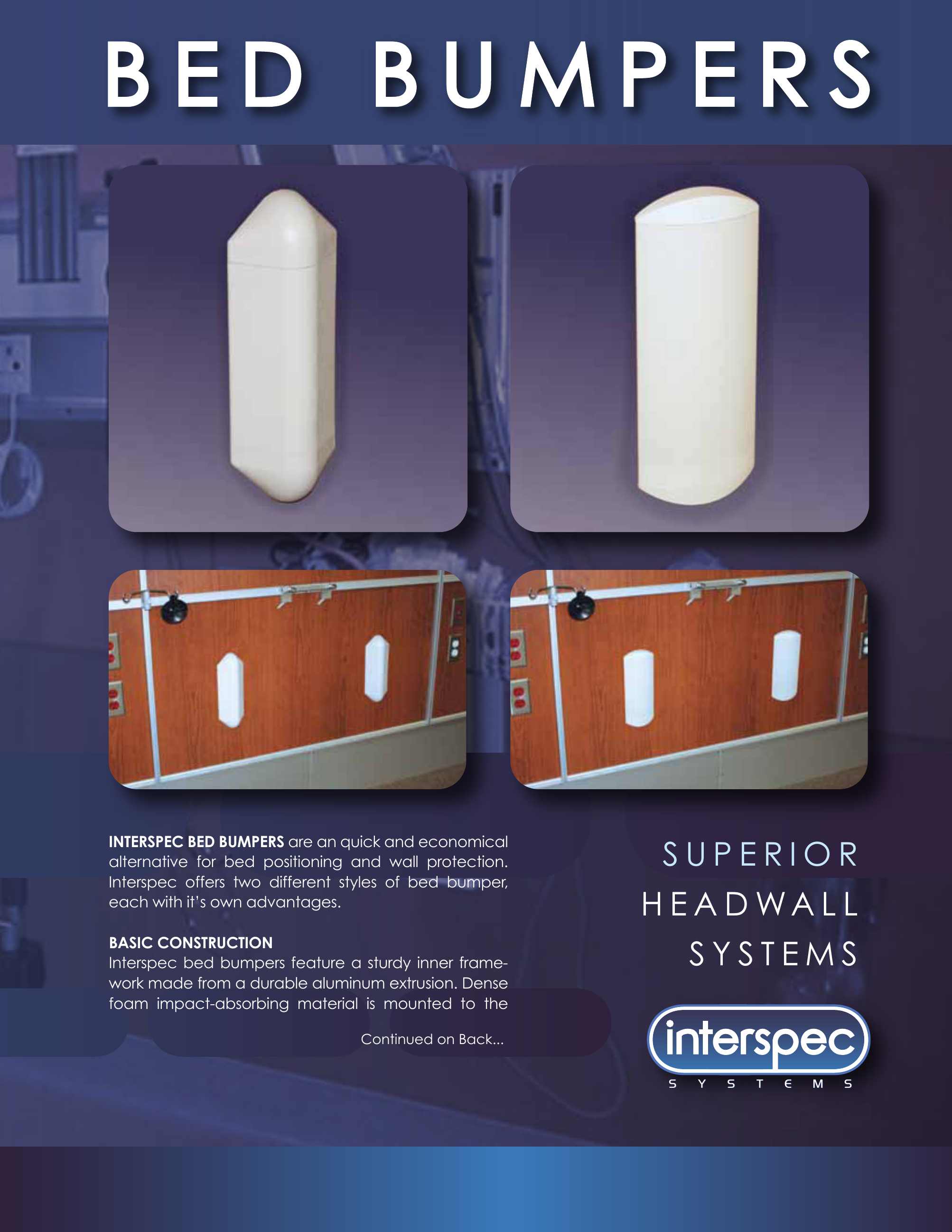 Interspec Systems Ltd., Catalogs, Bed Bumpers | ARCAT