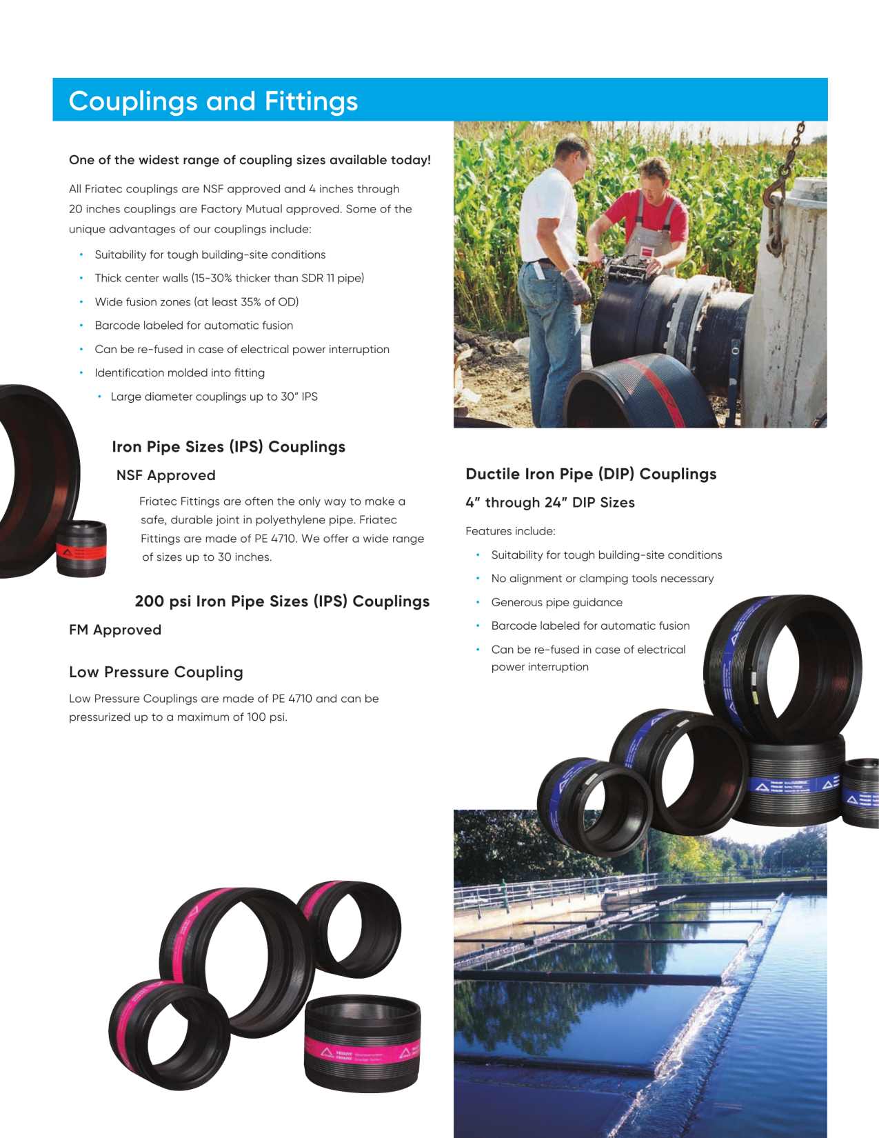 IPEX USA LLC, Catalogs, Friatec PE Electrofusion Systems for Water ...