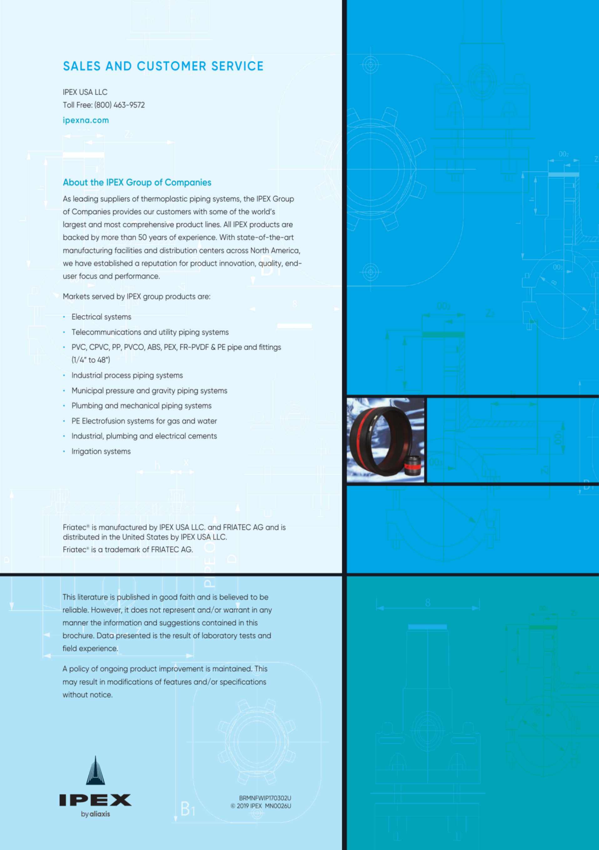 IPEX USA LLC, Catalogs, Friatec PE Electrofusion Systems for Water ...