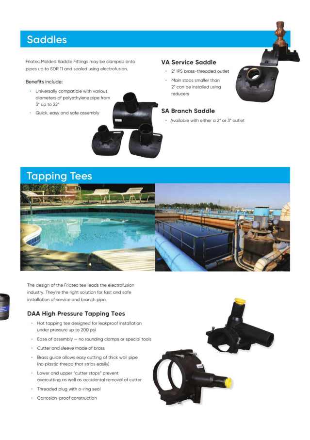 IPEX USA LLC, Catalogs, Friatec PE Electrofusion Systems for Water ...