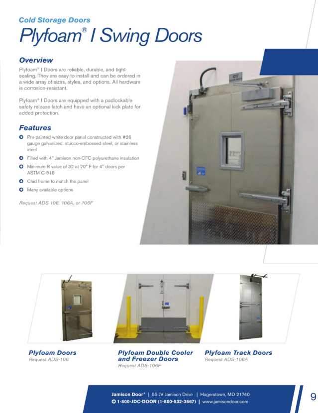 Jamison Door Co., Catalogs, Full Product Catalog | ARCAT