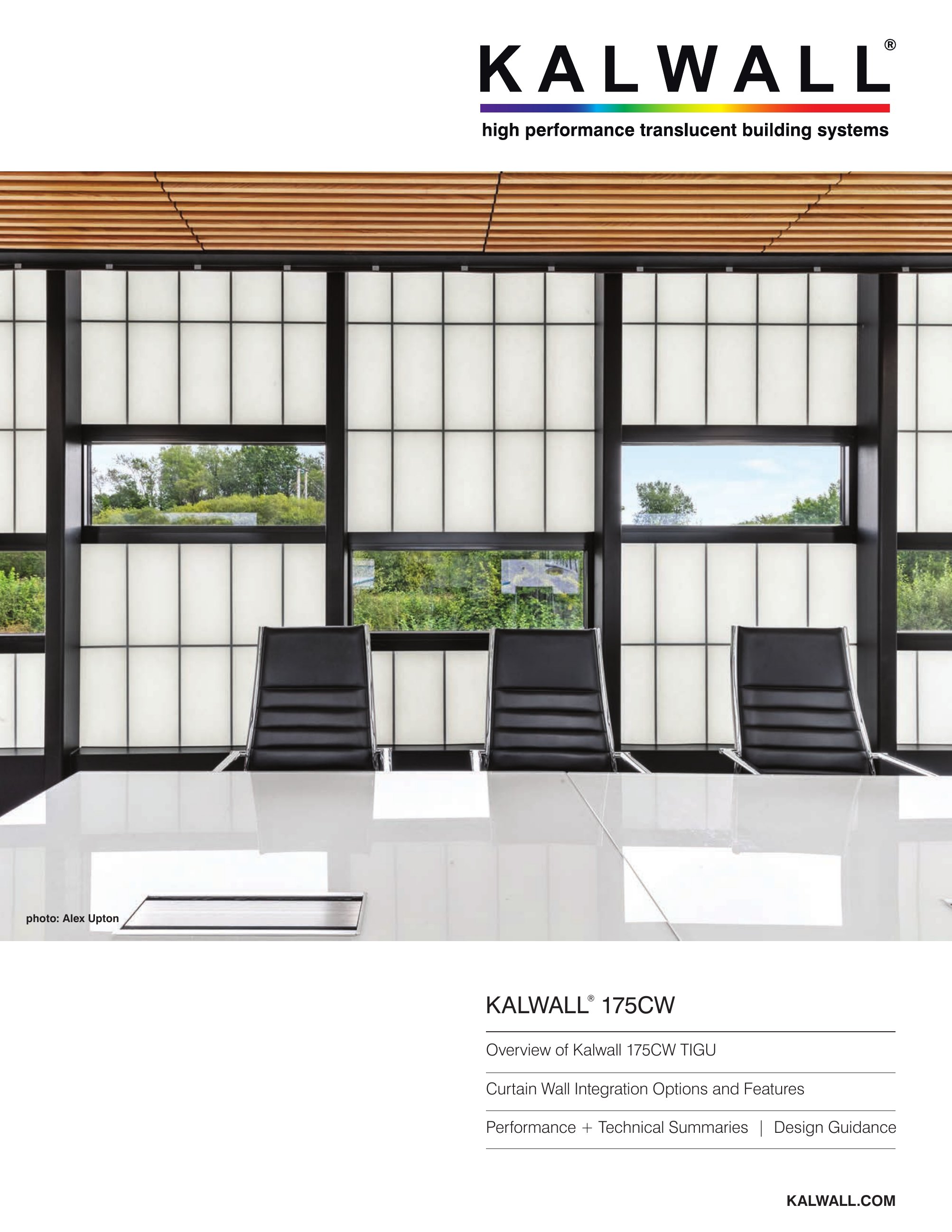 Kalwall Corporation, Catalogs, 175CW Brochure | ARCAT