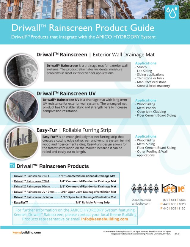 Keene Building Products, Catalogs, Total Driwall System Template ...