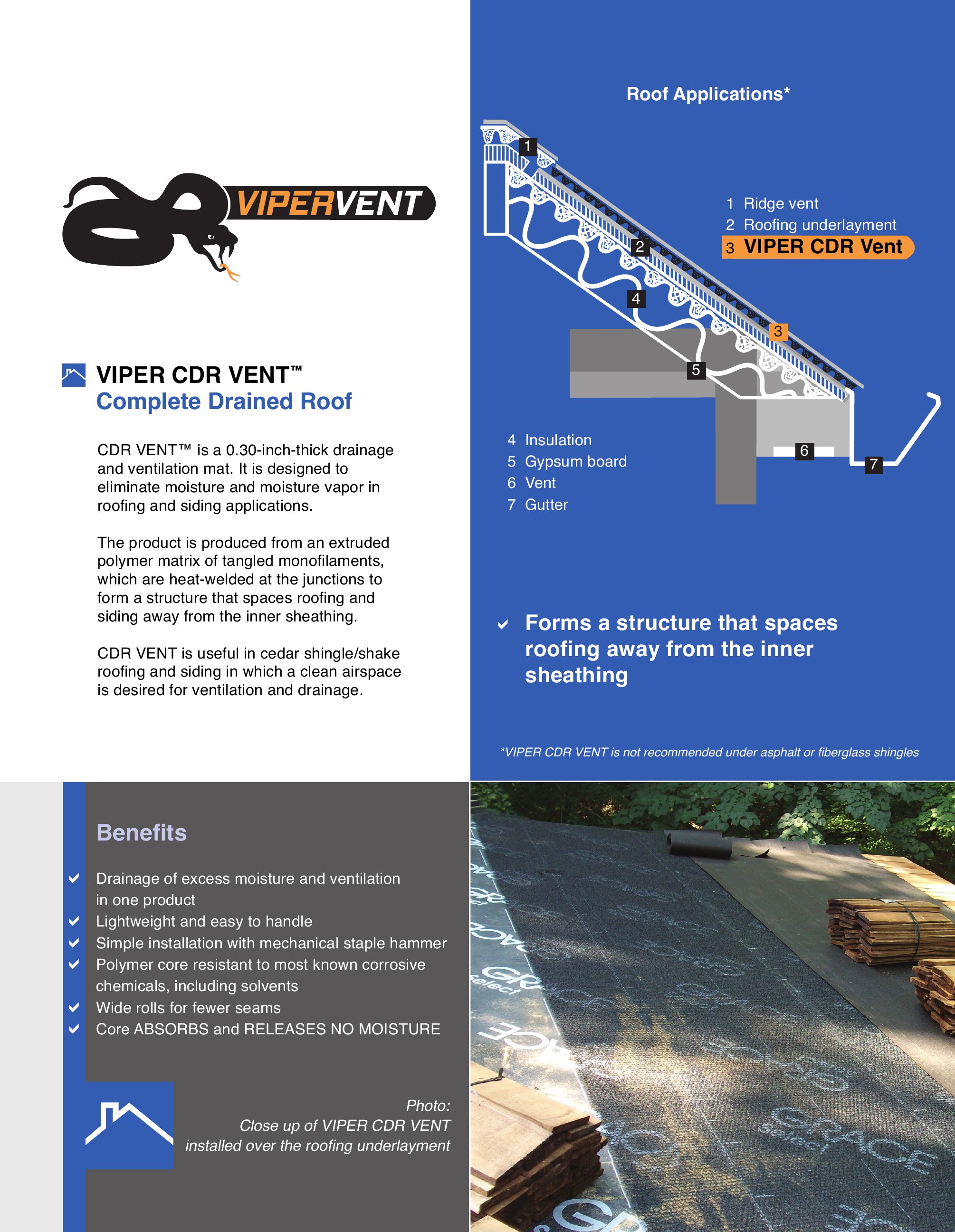 Keene Building Products, Catalogs, Viper CDR Vent | ARCAT