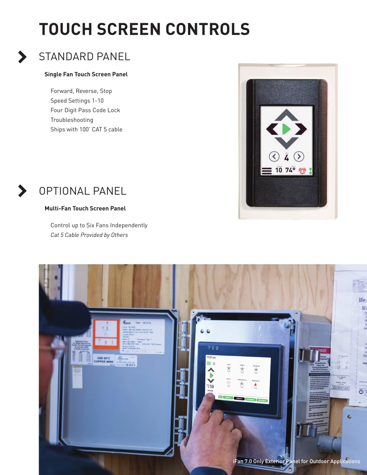 Kelley, Catalogs, Kelley Brochure HVLS Fan Controls | ARCAT