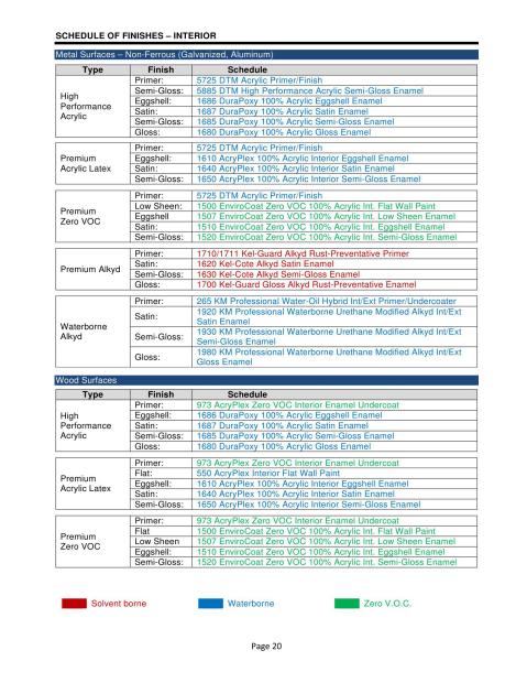 Kelly-Moore Paints, Catalogs, Architectural Specifications Guide | ARCAT