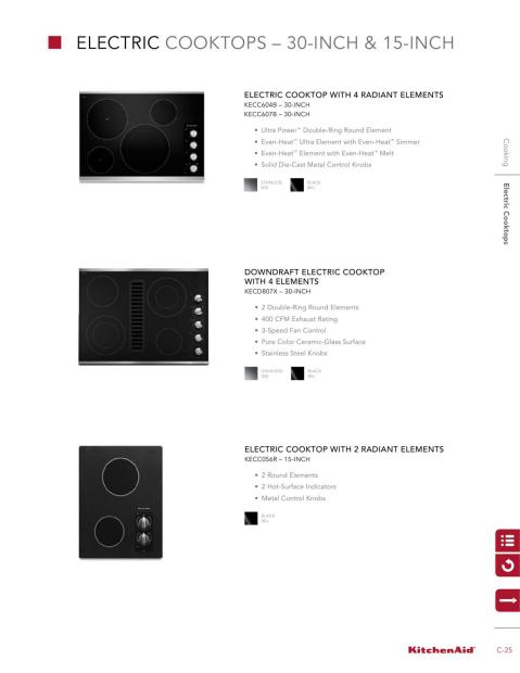 KitchenAid Appliances, Catalogs, KitchenAid Catalog | ARCAT