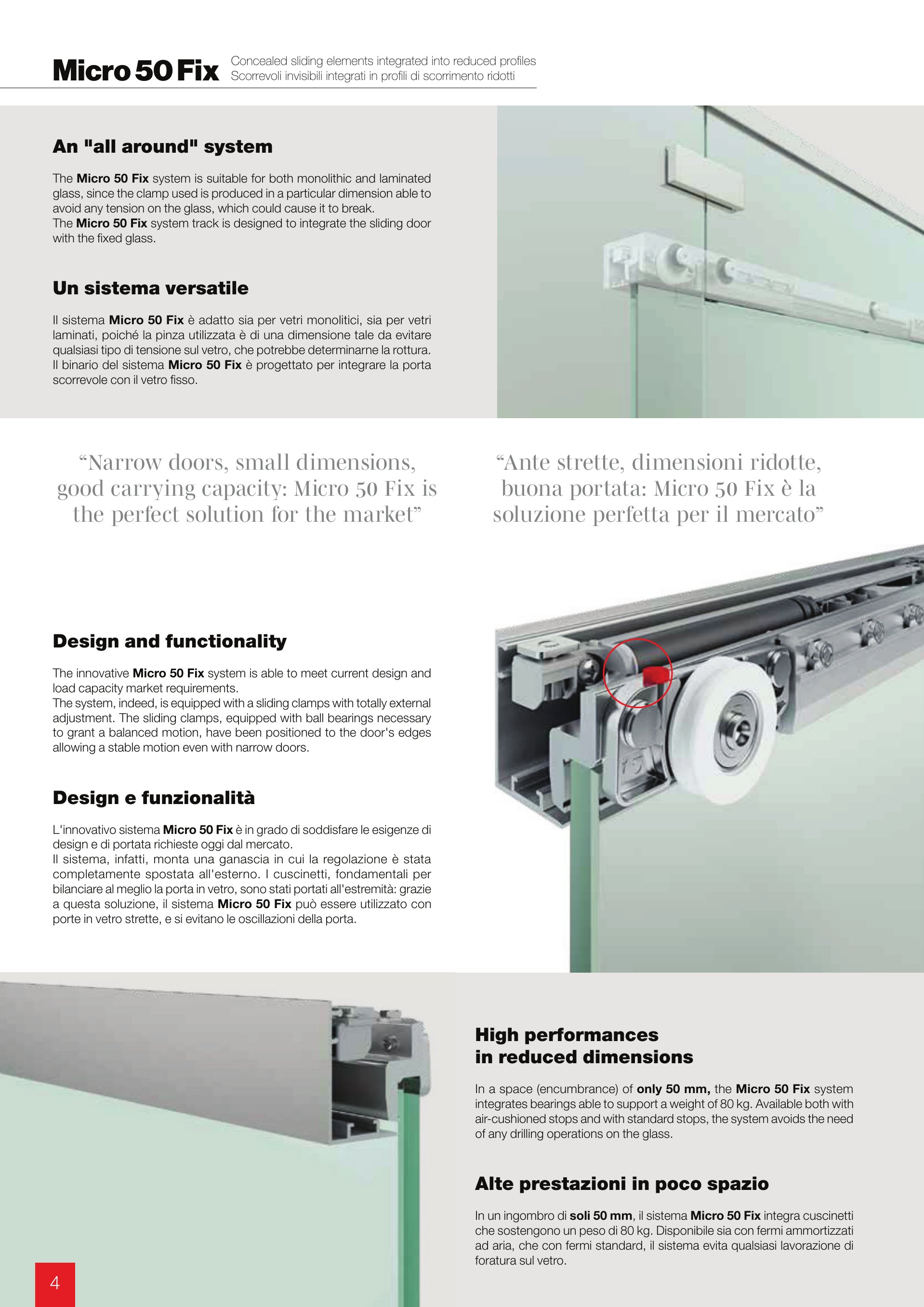 Linear Interior Systems Inc., Catalogs, Micro 50 Fix | ARCAT