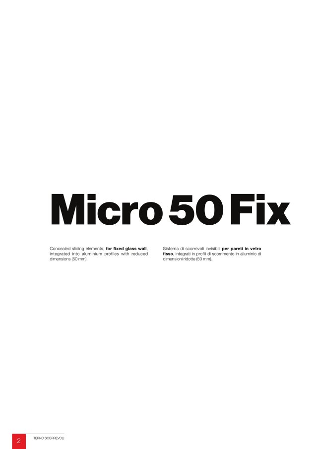 Linear Interior Systems Inc., Catalogs, Micro 50 Fix | ARCAT