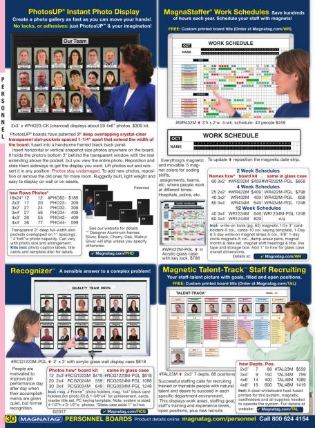 Magnatag Visible Systems, Catalogs, Magnetic Whiteboard Kits | ARCAT