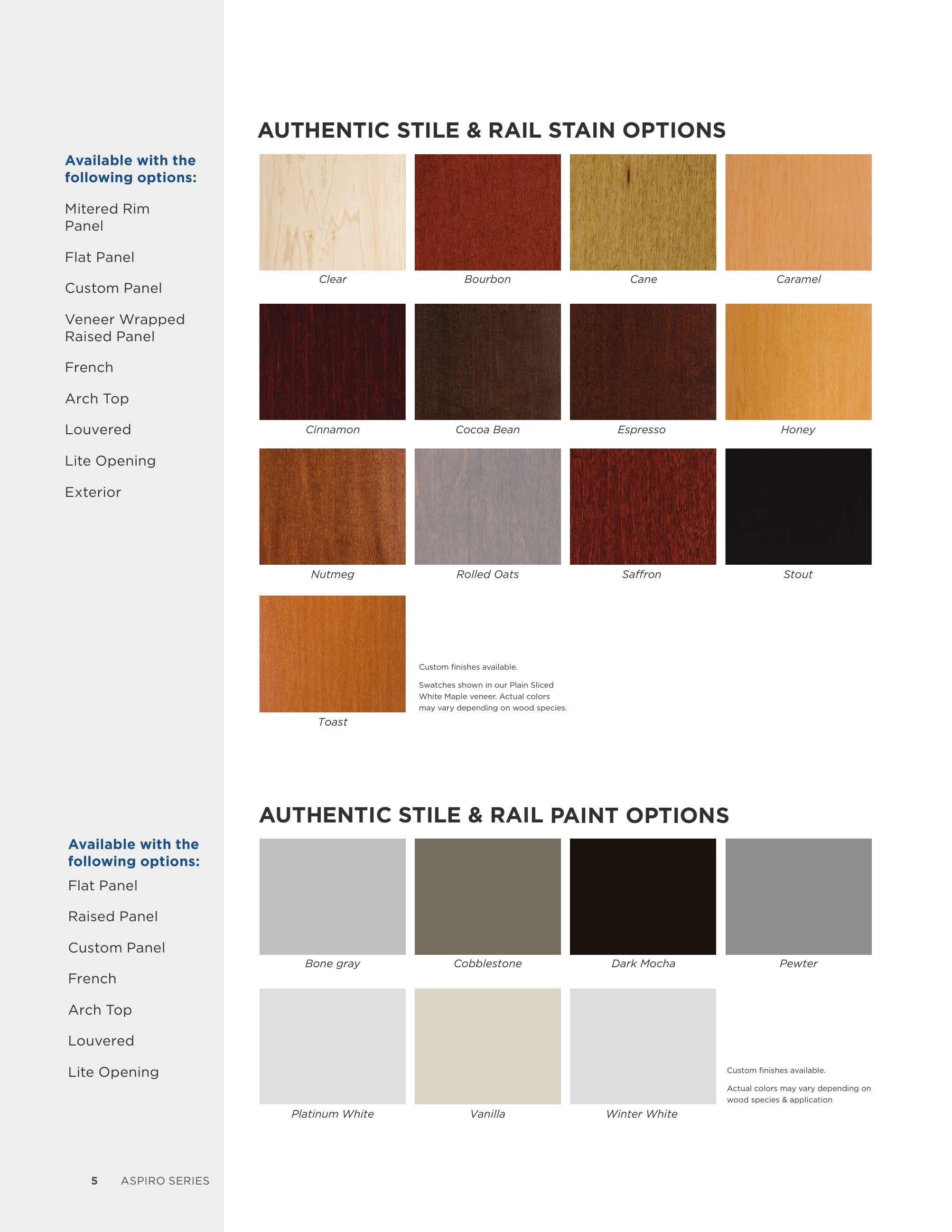 Masonite Architectural, Catalogs, Stile and Rail Brochure | ARCAT