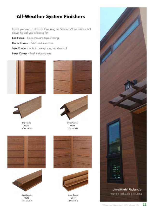 NewTechWood America Inc., Catalogs, UltraShield Product Catalog | ARCAT