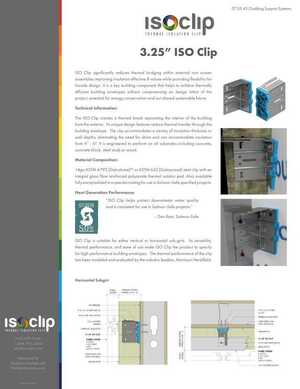 Northern Facades - ISOclip Catalogs | ARCAT