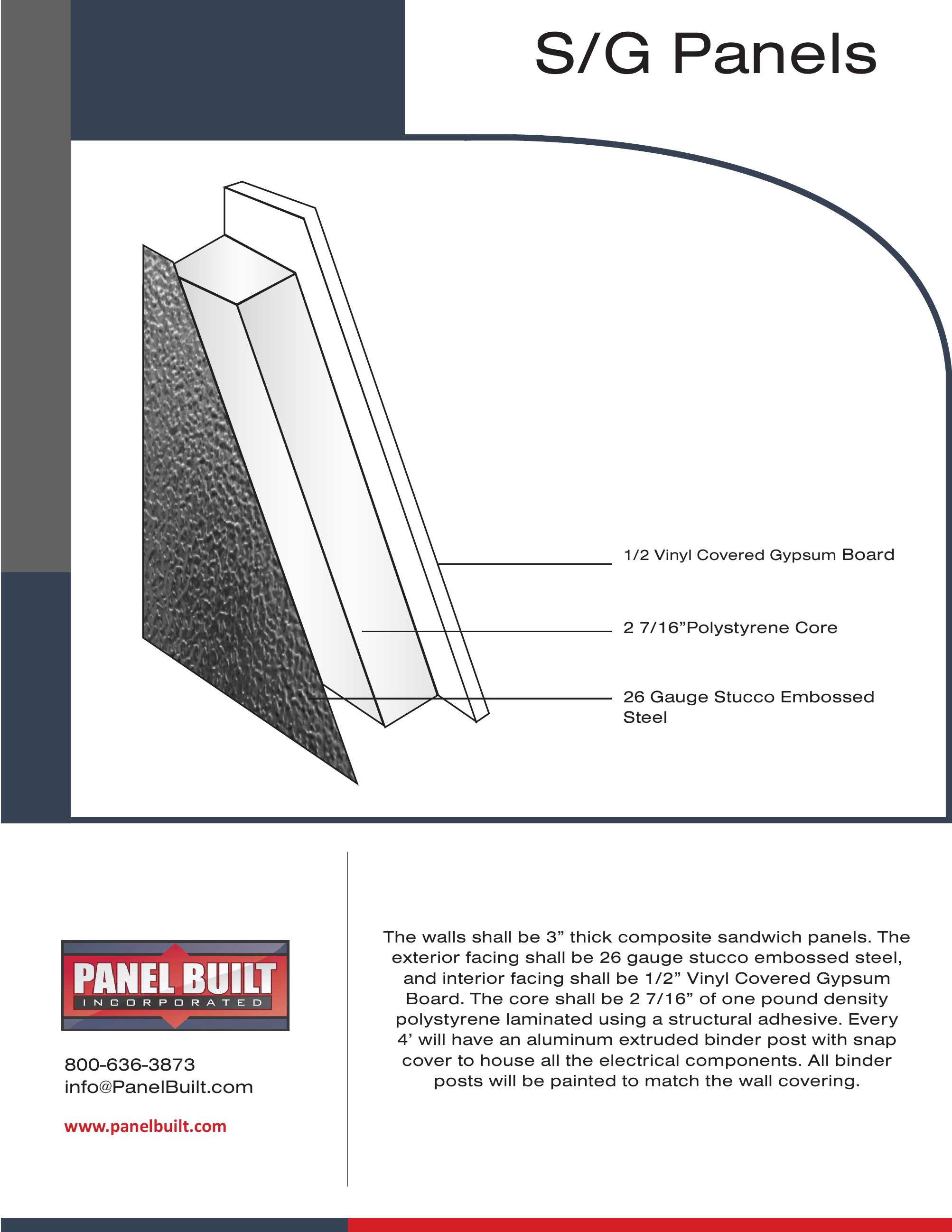 Panel Built Inc., Catalogs, S/G Panels | ARCAT