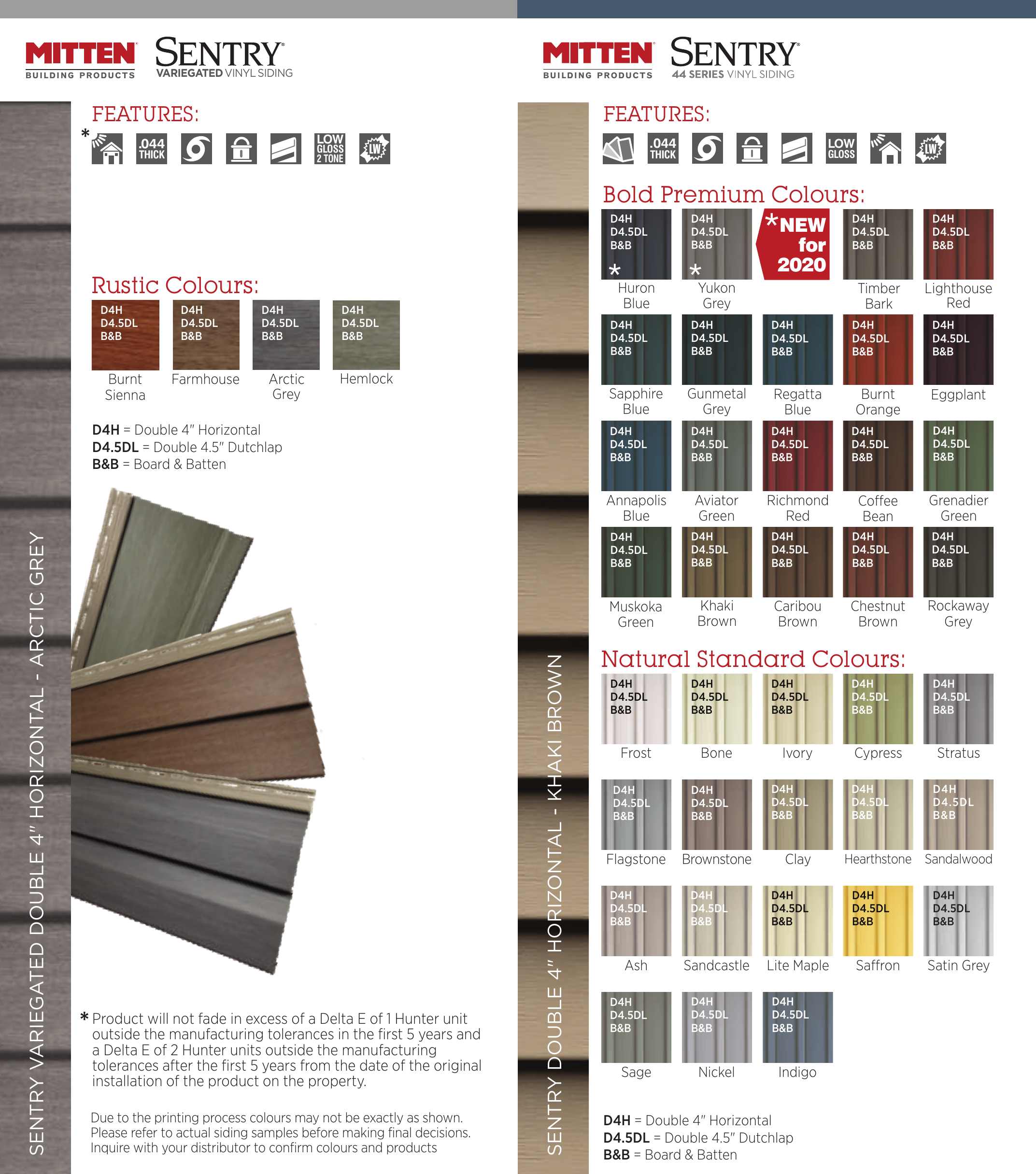 MITTEN Building Products, Catalogs, Siding Collection - Style Guide | ARCAT