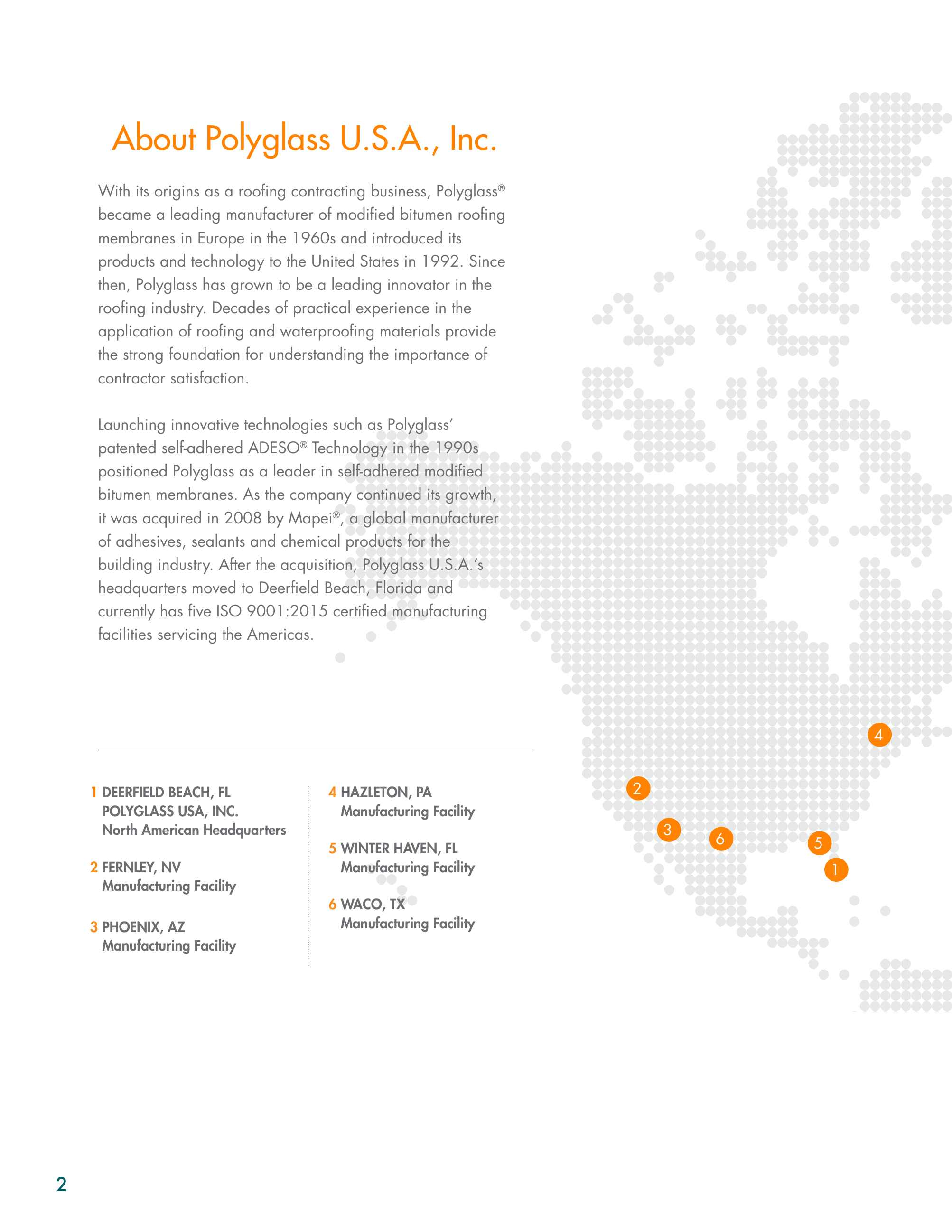 Polyglass USA, Inc., Catalogs, Product Selection Guide | ARCAT