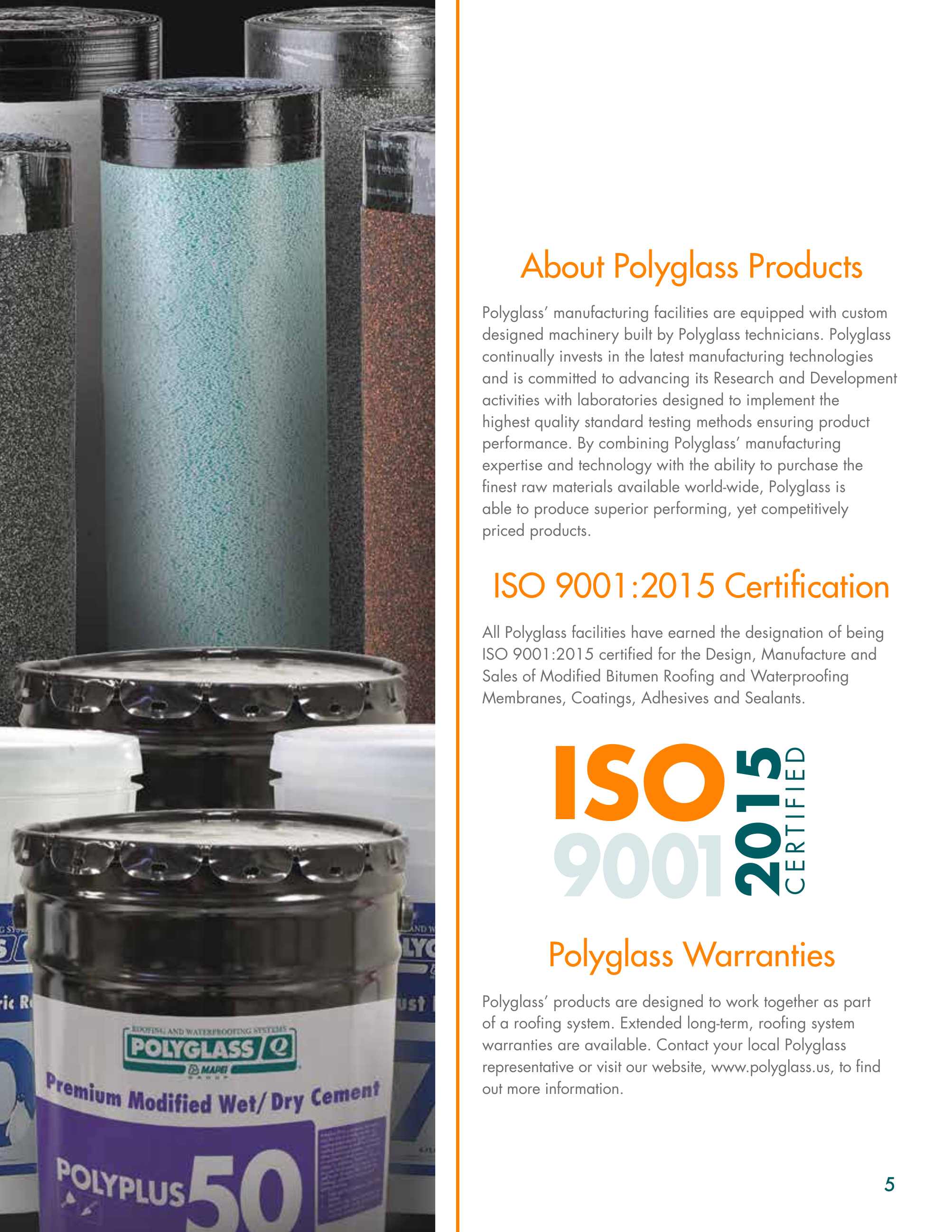 Polyglass USA, Inc., Catalogs, Product Selection Guide | ARCAT