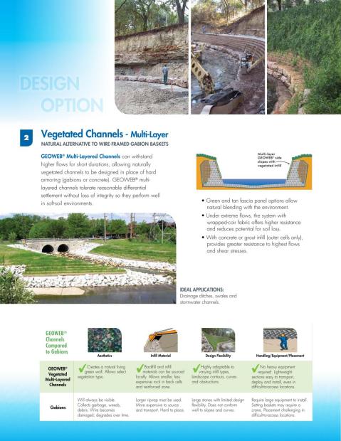 Presto Geosystems, Catalogs, Geoweb Channel Protection | ARCAT