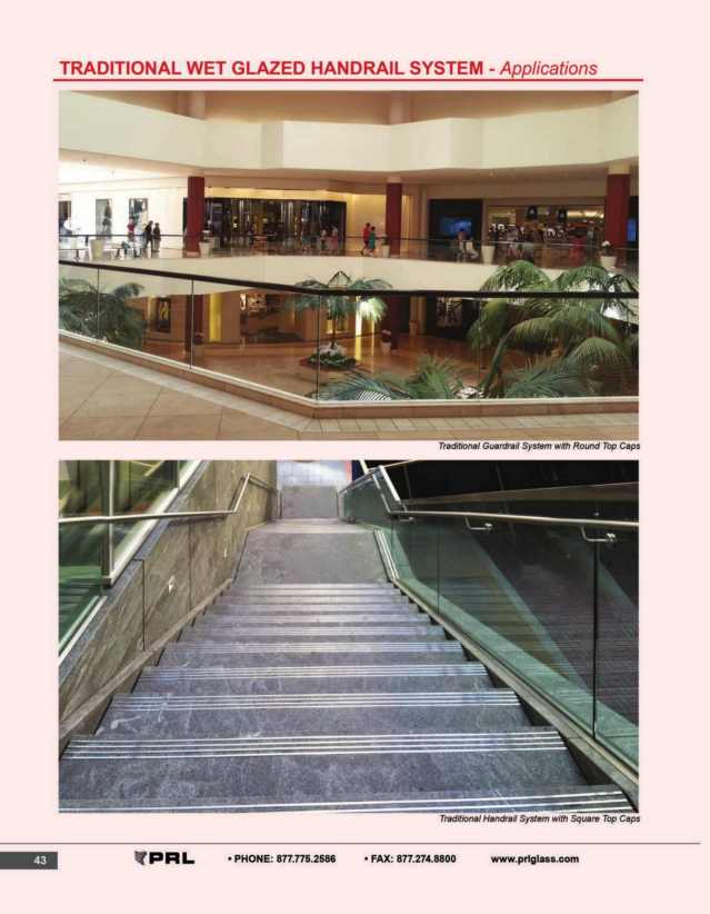 PRL Glass Systems, Inc., Catalogs, 2021 Railing Systems | ARCAT