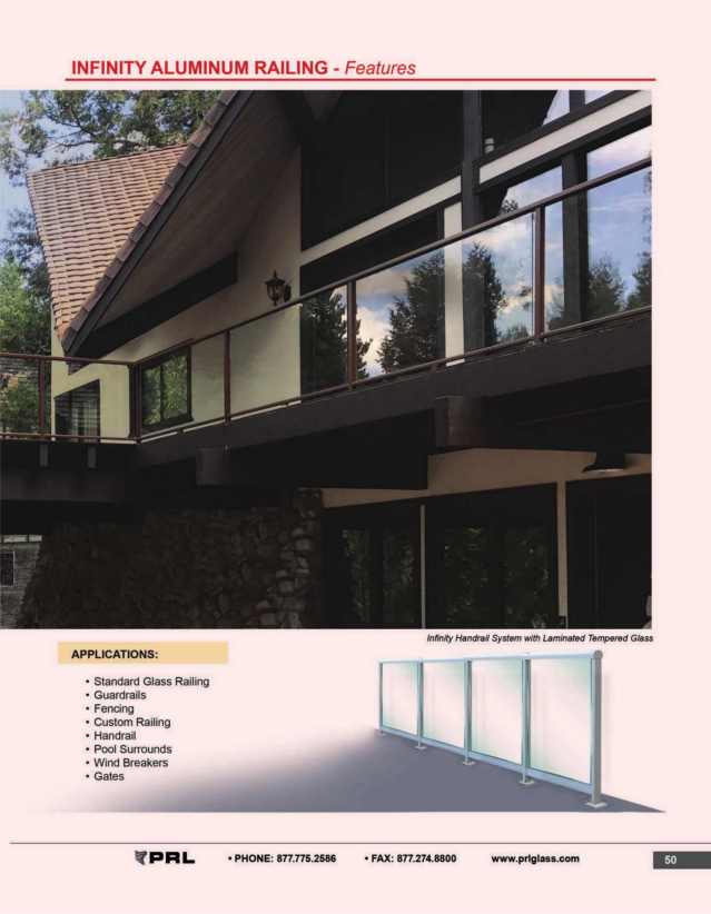 PRL Glass Systems, Inc., Catalogs, 2021 Railing Systems | ARCAT