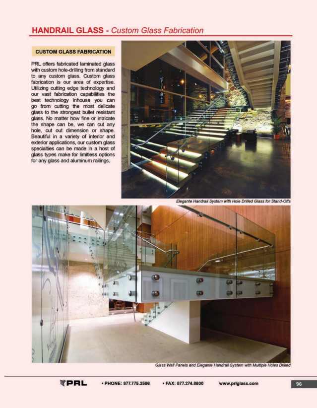 PRL Glass Systems, Inc., Catalogs, 2021 Railing Systems | ARCAT