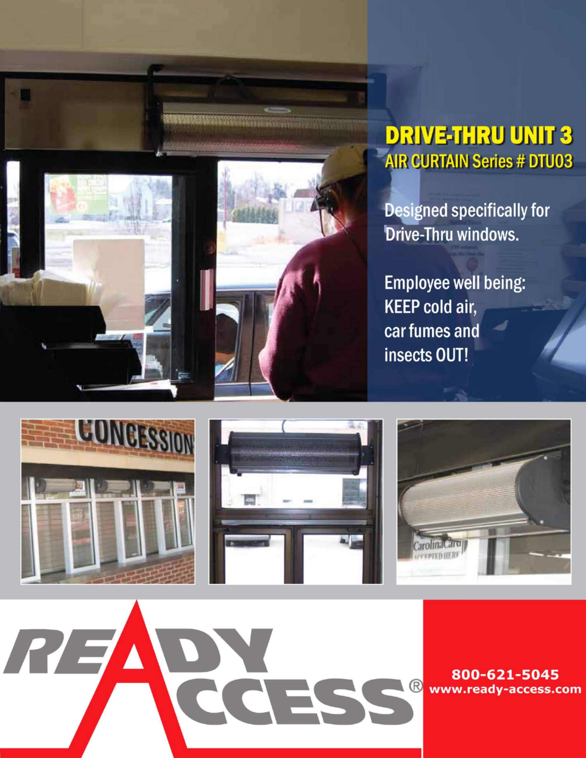 Ready Access Drive-Thru Windows, Catalogs, Cut Sheets | ARCAT