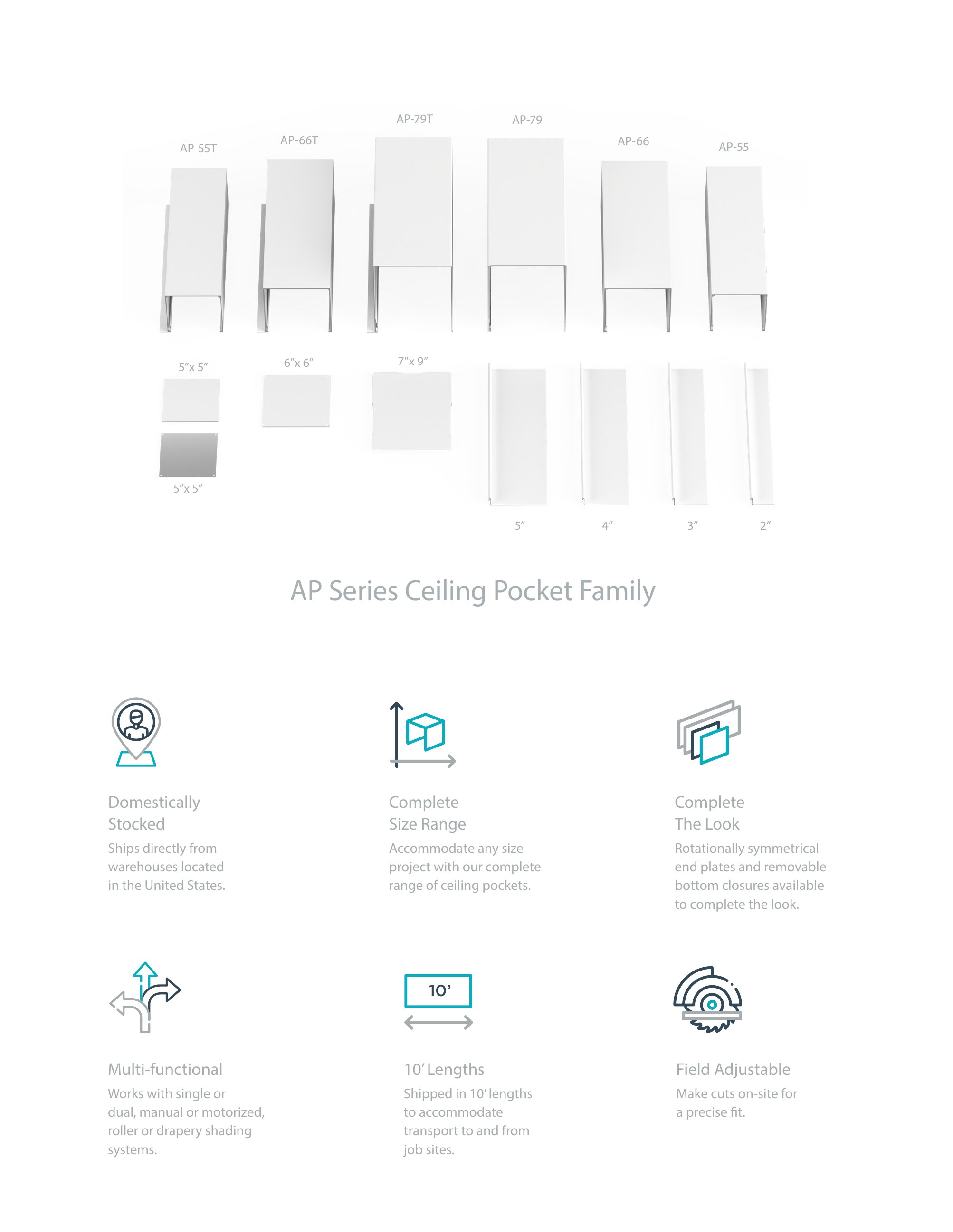 Rollease Acmeda, Catalogs, Recessed Pockets | ARCAT