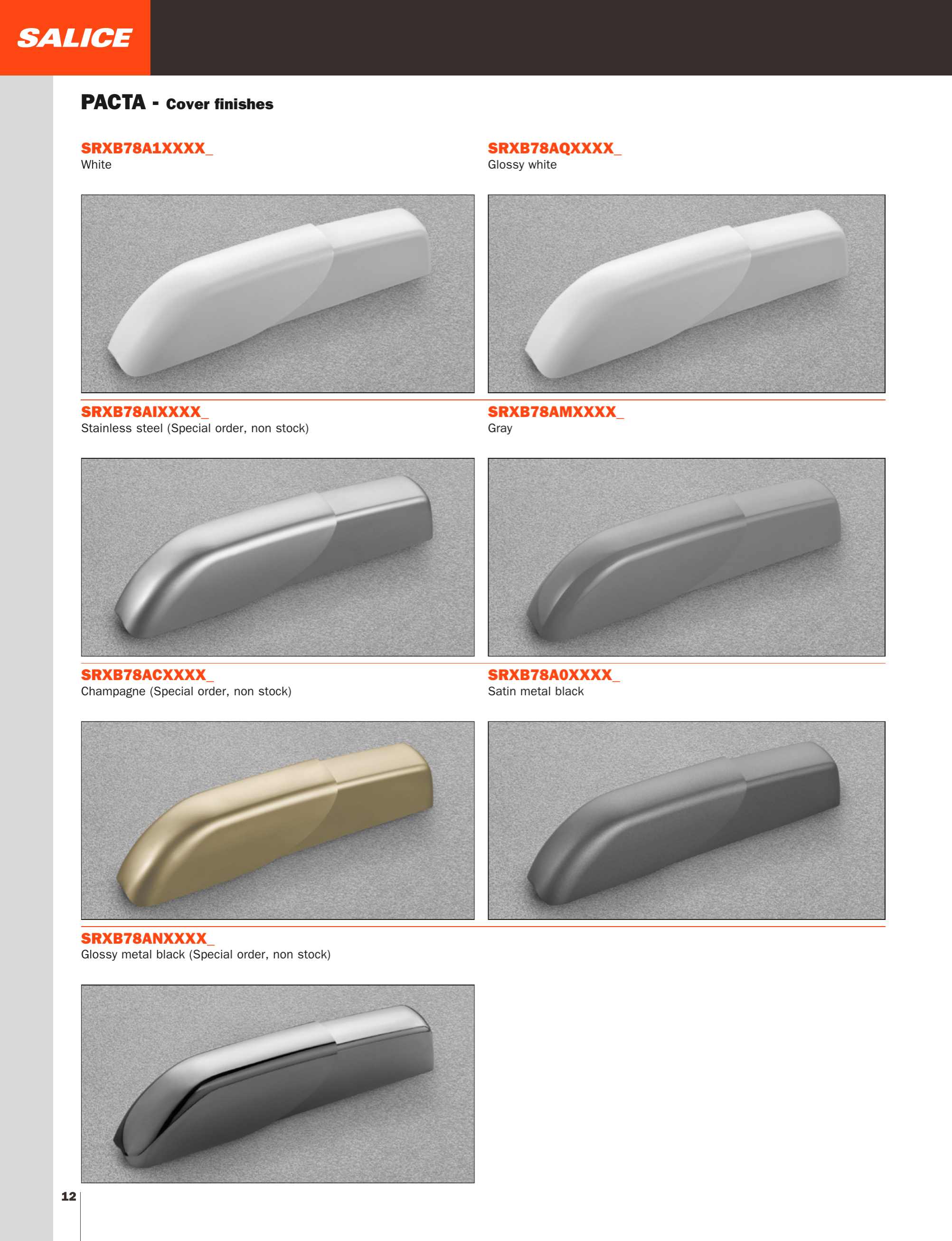 Salice America Inc., Catalogs, Pacta | ARCAT