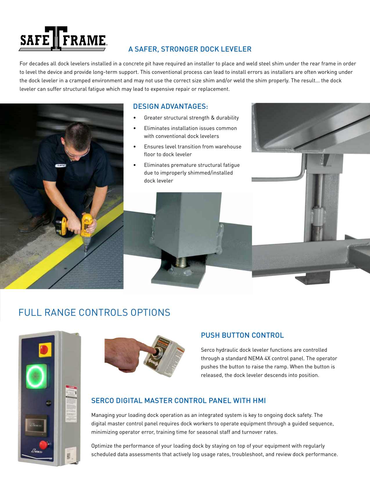 Serco, Catalogs, Hydraulic Dock Leveler | ARCAT