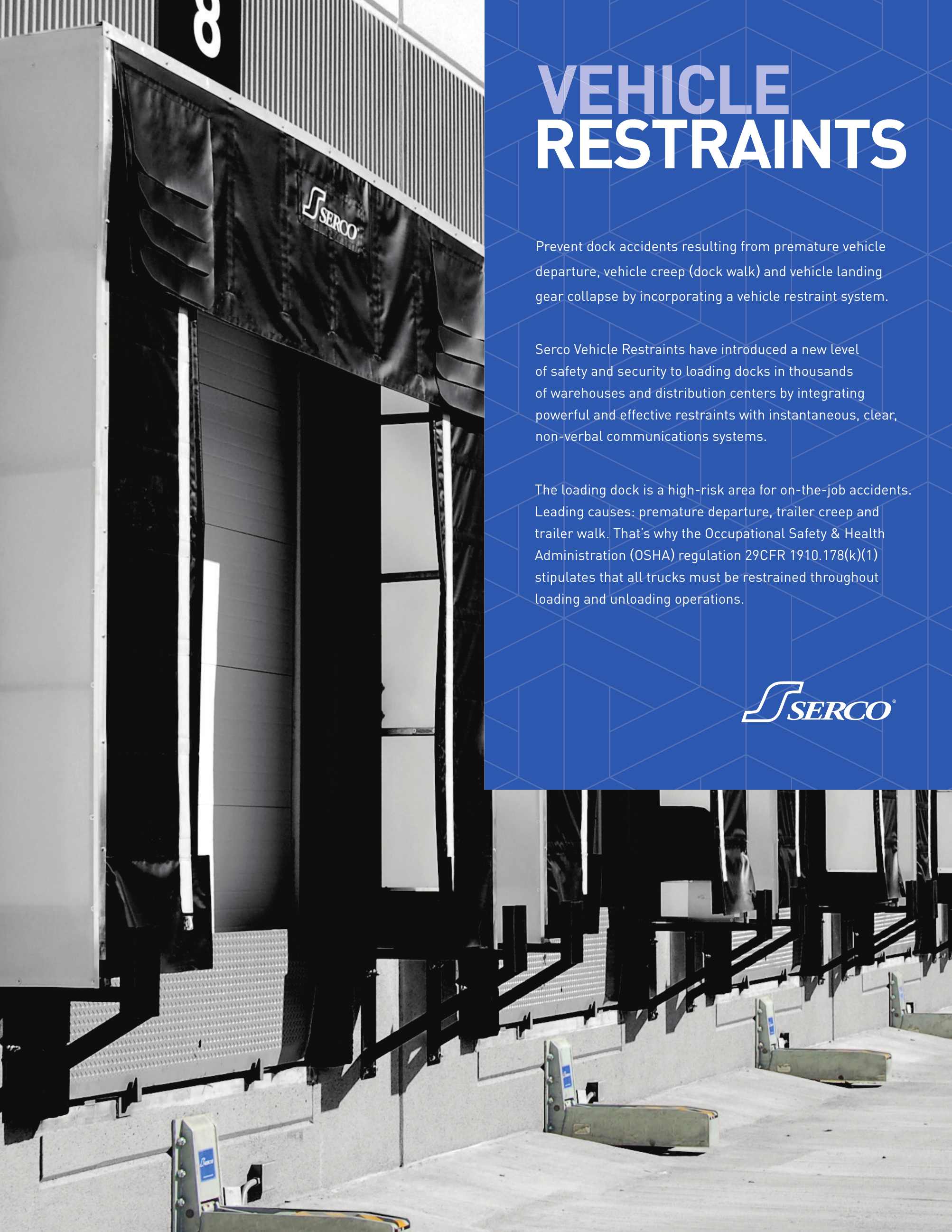 Serco, Catalogs, Vehicle Restraints | ARCAT