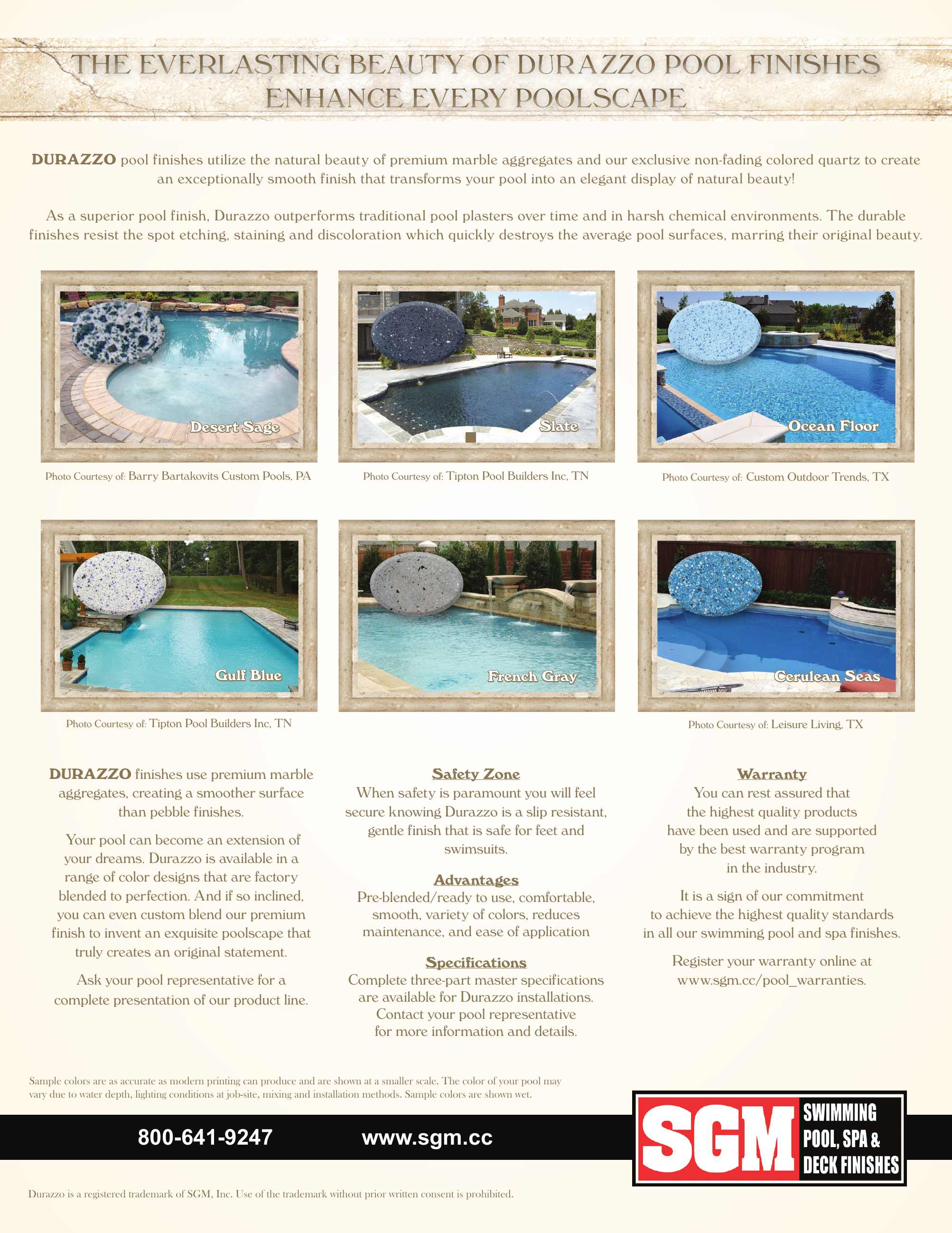 SGM, Inc., Catalogs, Durazzo | ARCAT