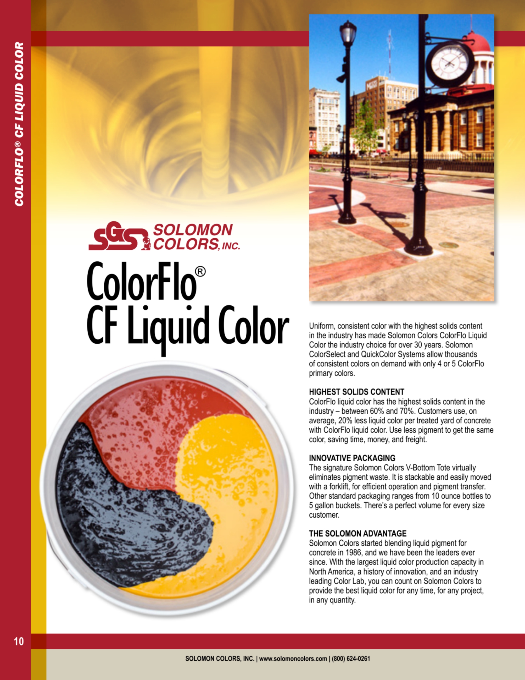 Solomon Colors, Catalogs, Product Guide | ARCAT