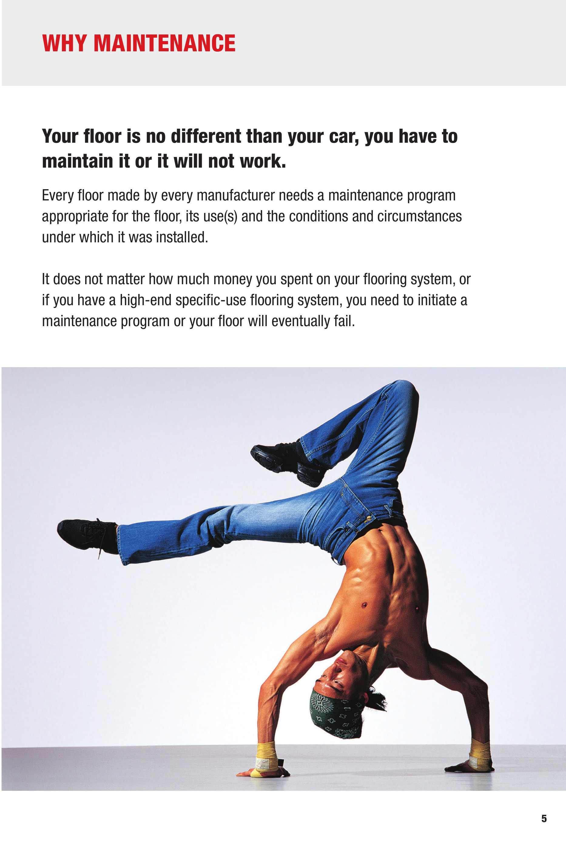 STAGESTEP, Inc., Catalogs, Maintenance Guide | ARCAT