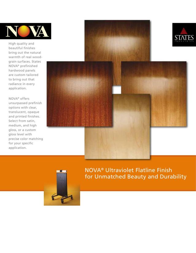 States Industries LLC, Catalogs, NOVA Panels | ARCAT