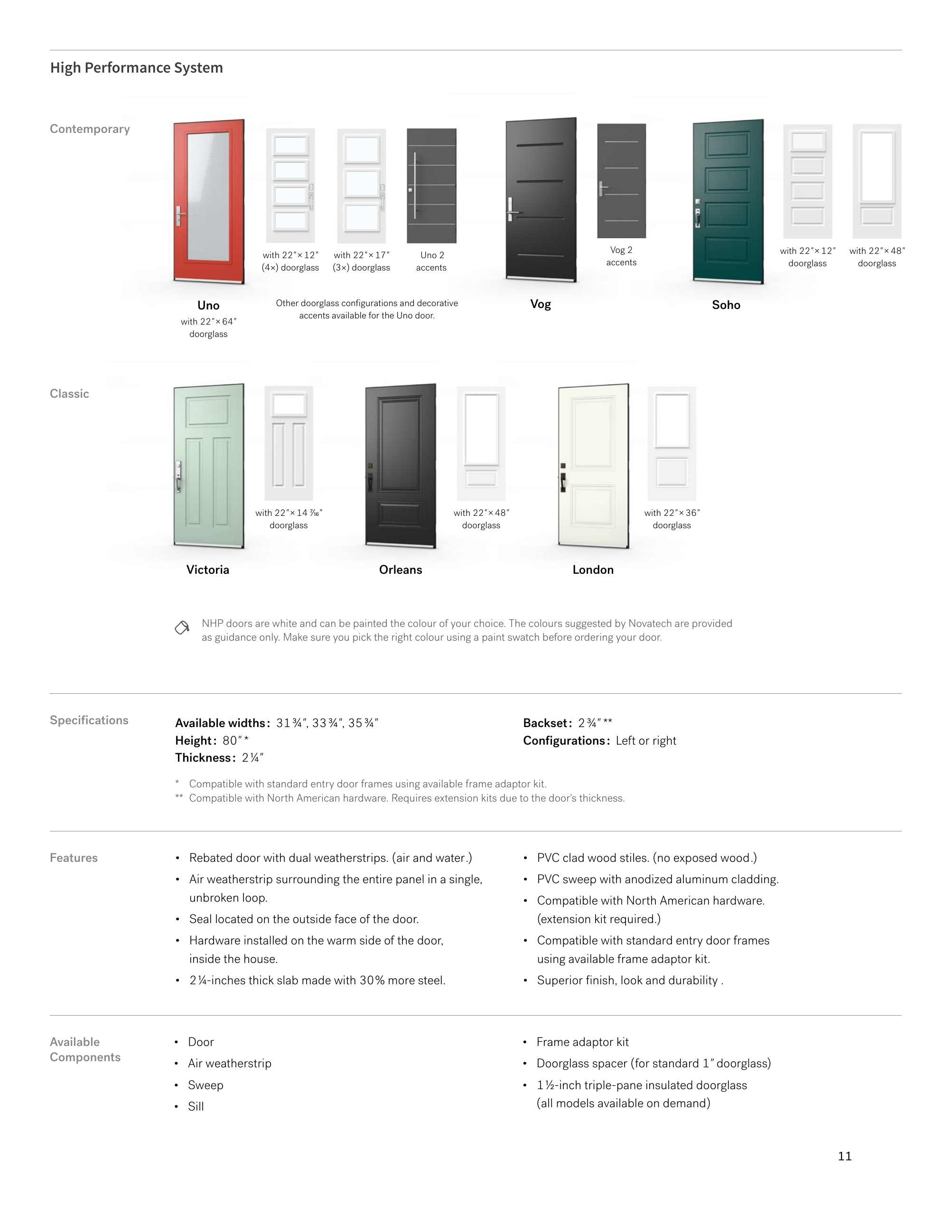 Novatech Group, Catalogs, NHP High Performance System | ARCAT