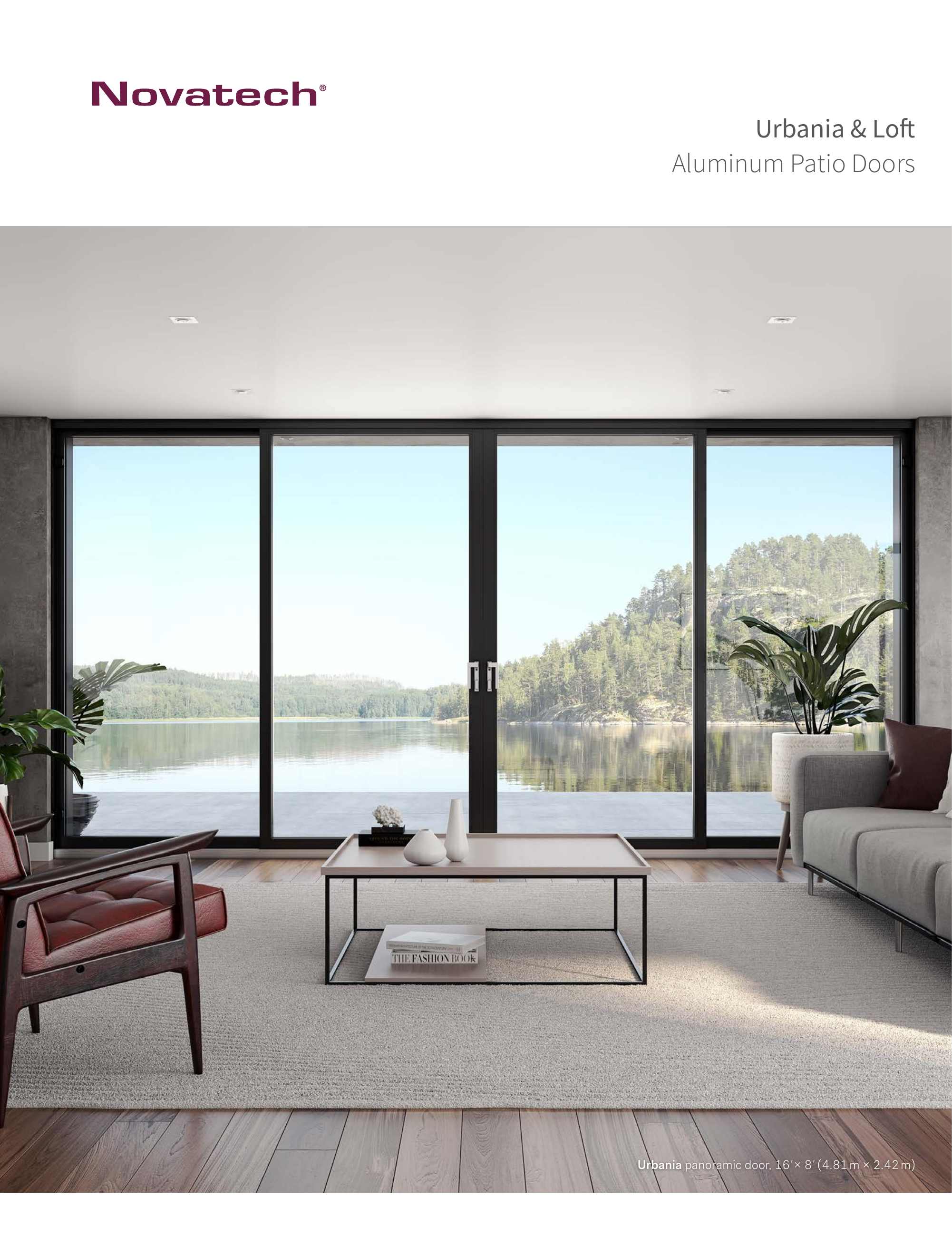 Novatech Group, Catalogs, Urbania & Loft Aluminum Patio Doors | ARCAT