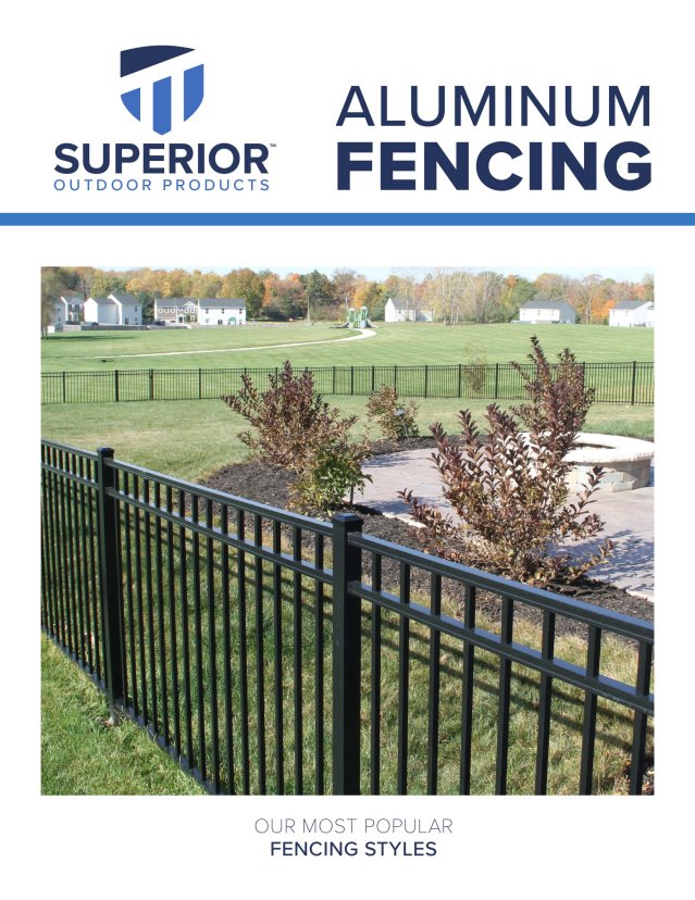 Superior Outdoor Products, Catalogs, Superior Aluminum Fencing | ARCAT