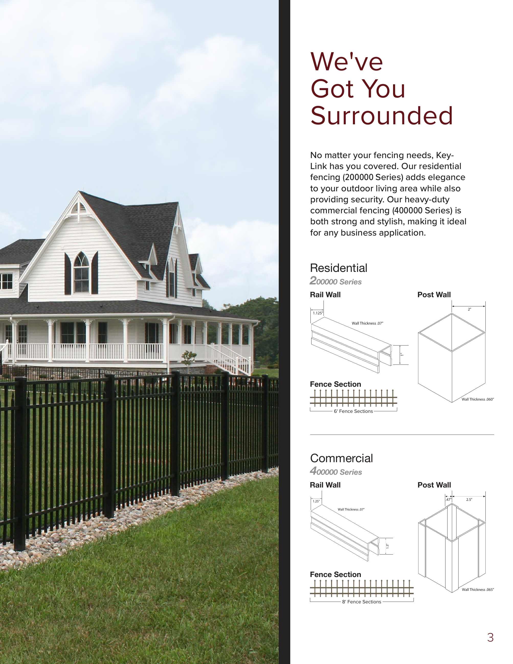 Key-Link Fencing & Railing and Superior Plastic Products, Catalogs, Key ...