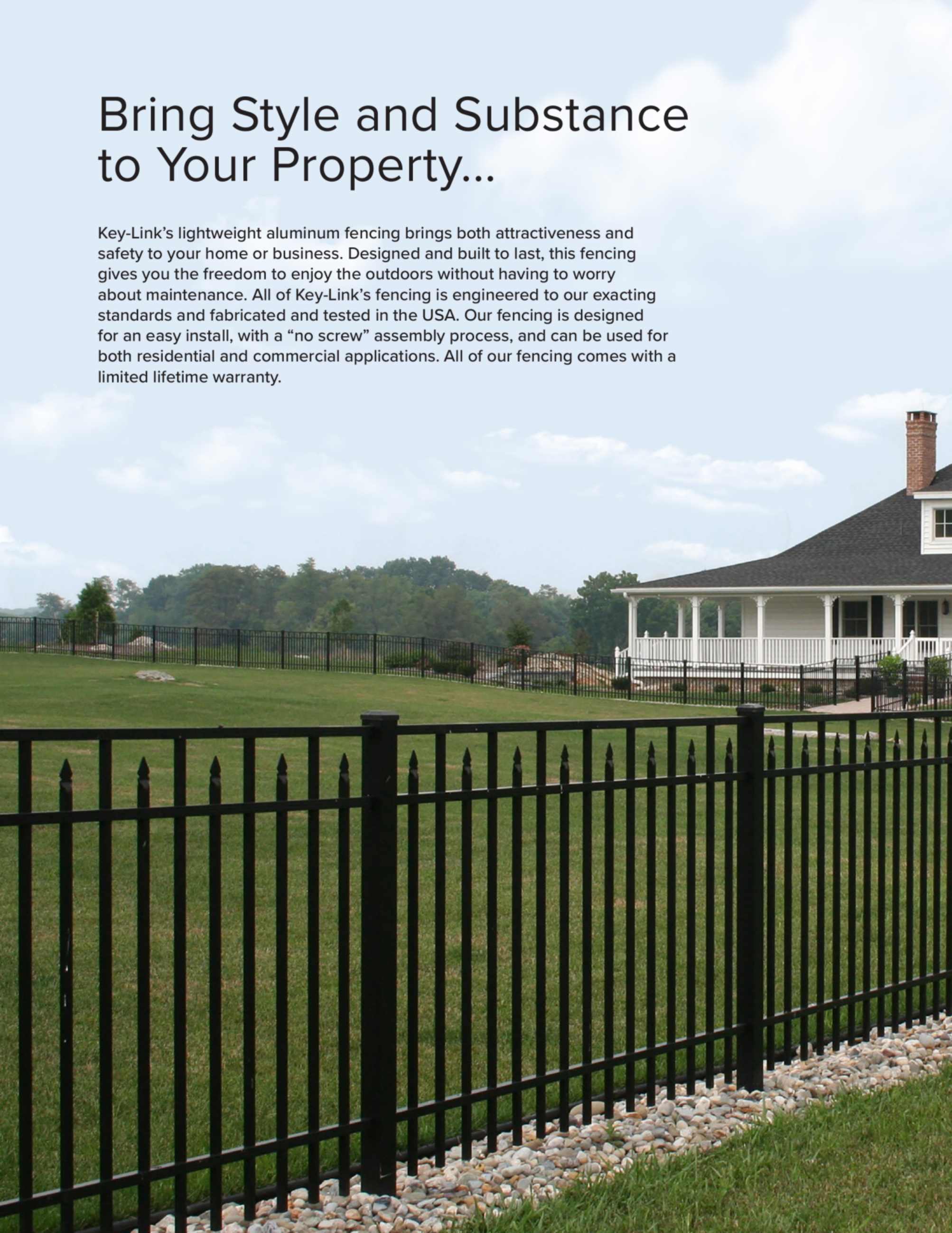 Key-Link Fencing & Railing and Superior Plastic Products, Catalogs, Key ...