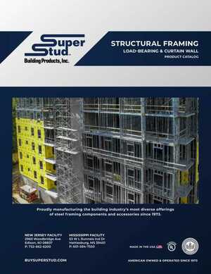 Super Stud Building Products Catalogs / Brochures
