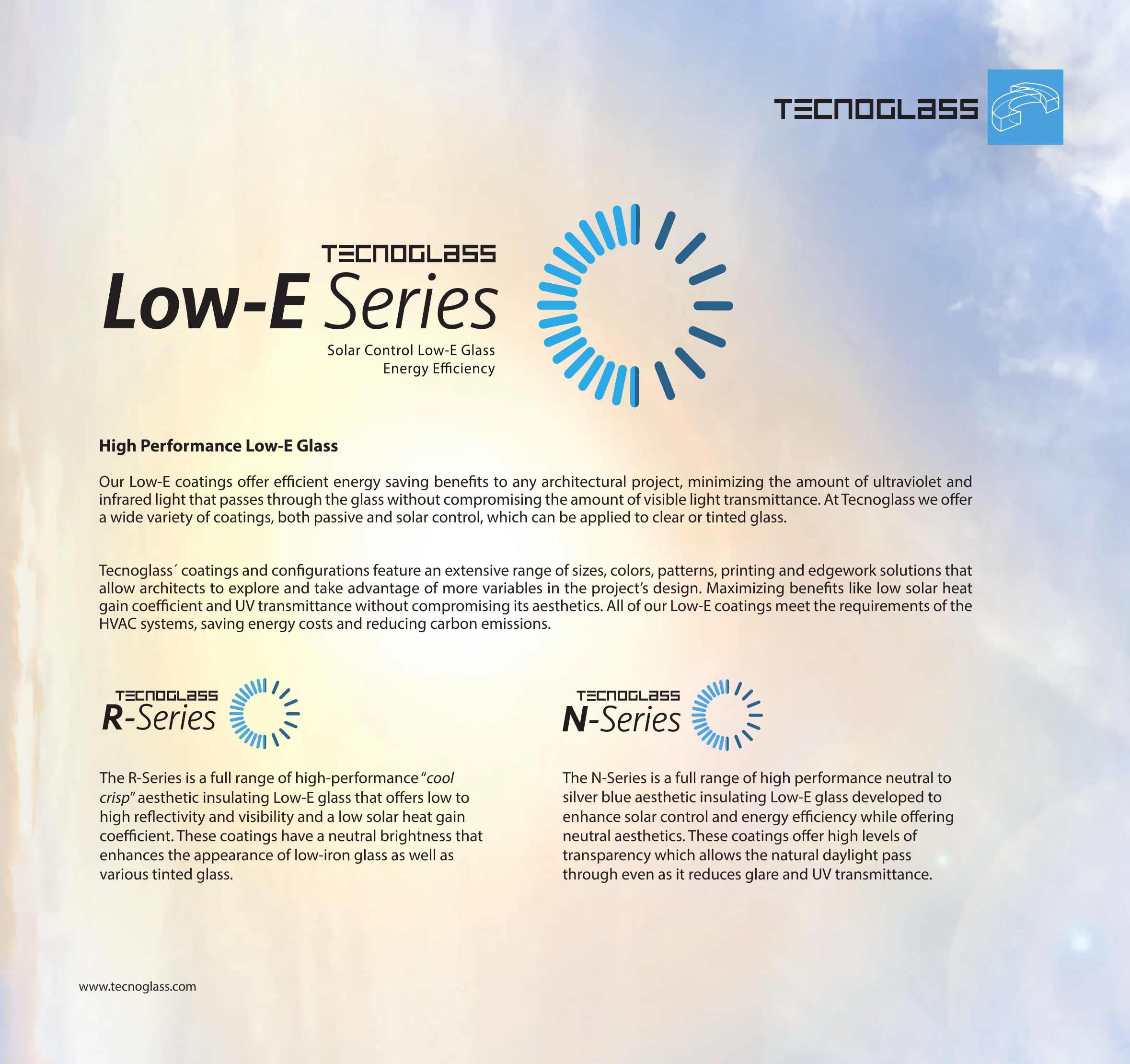 Tecnoglass, Catalogs, Low-E Series | ARCAT
