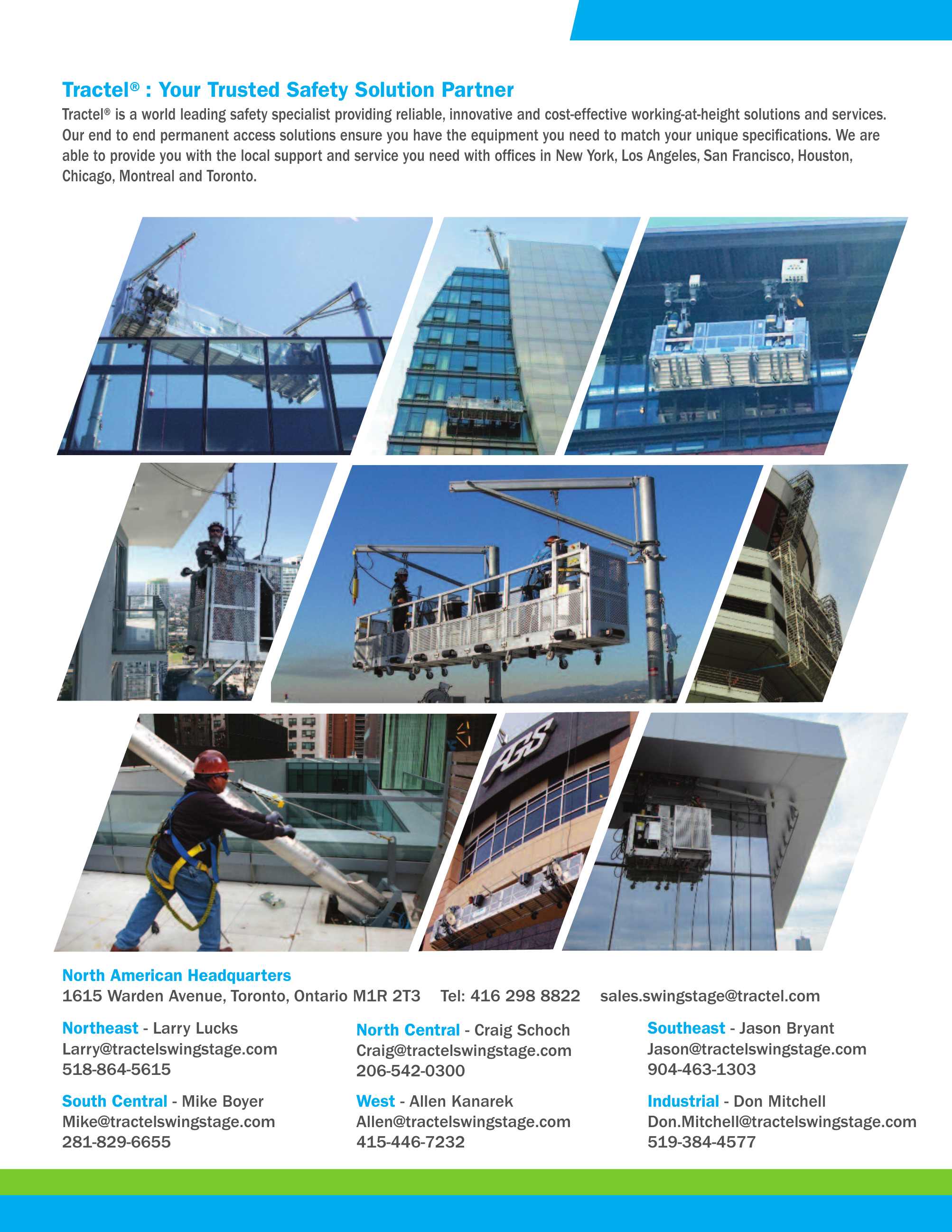 Tractel Ltd., Catalogs, Building Maintenance Units | ARCAT