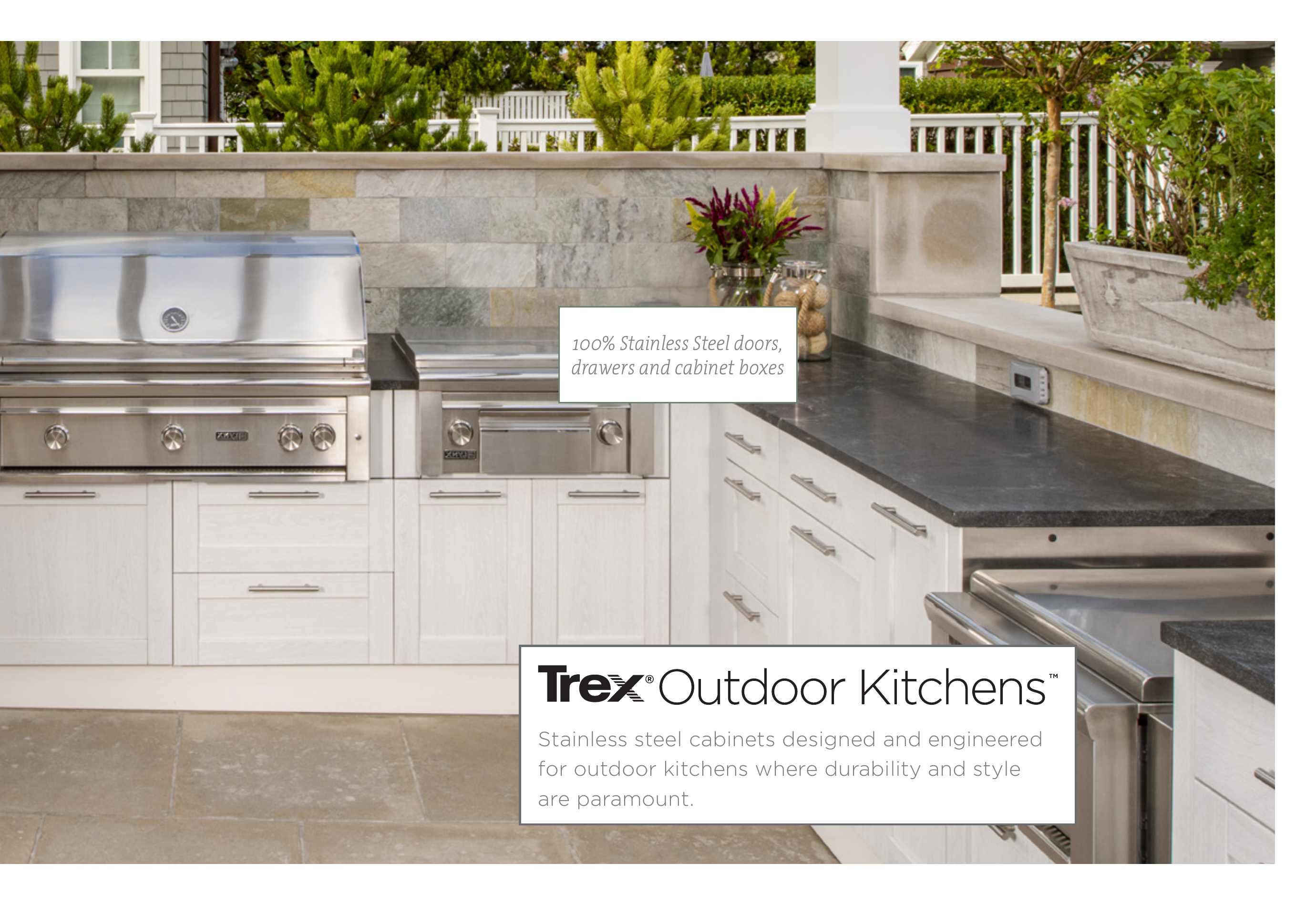 Trex Outdoor Kitchens, Catalogs, Booklet | ARCAT