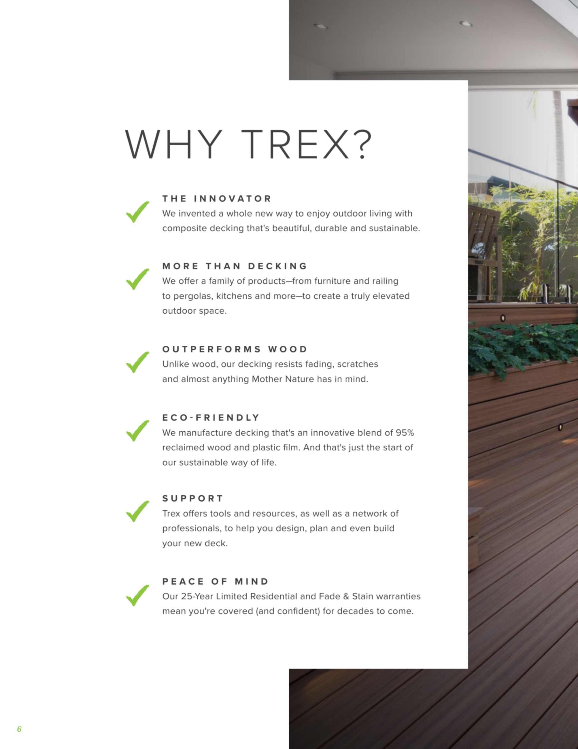Trex Company Incorporated, Catalogs, Decking and Railing Catalog | ARCAT