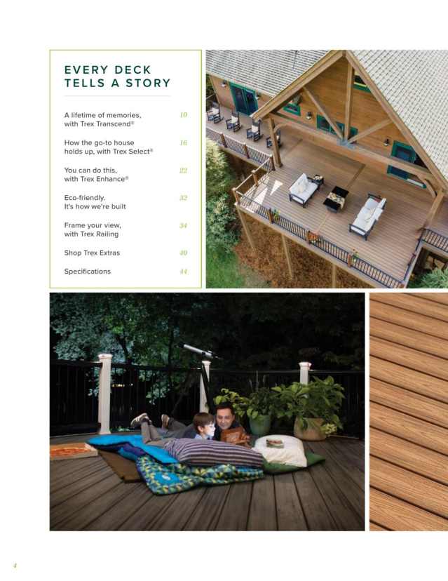 Trex Company Incorporated, Catalogs, Decking and Railing Catalog | ARCAT