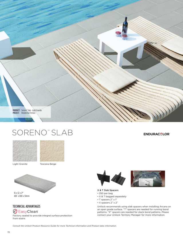 UNILOCK®, Catalogs, Architectural Slab For Roof Deck Systems Tech Guide ...