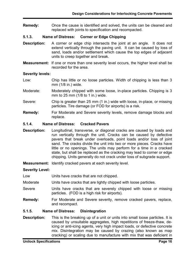 UNILOCK®, Catalogs, Design Considerations for Interlocking Concrete ...