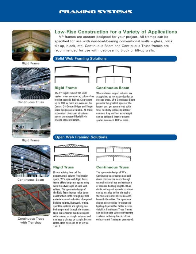 Varco Pruden Buildings, Catalogs, Pre-Engineered Structures | ARCAT